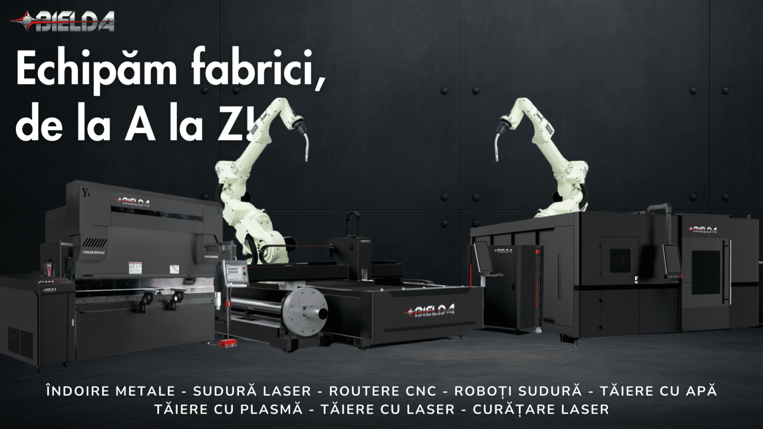 Bielda România - Sudură Laser, CNC, Tăiere cu Apă & Plasmă